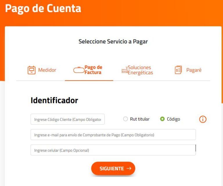 Cómo pagar gas Abastible con RUT en línea - Sociedad y Acción